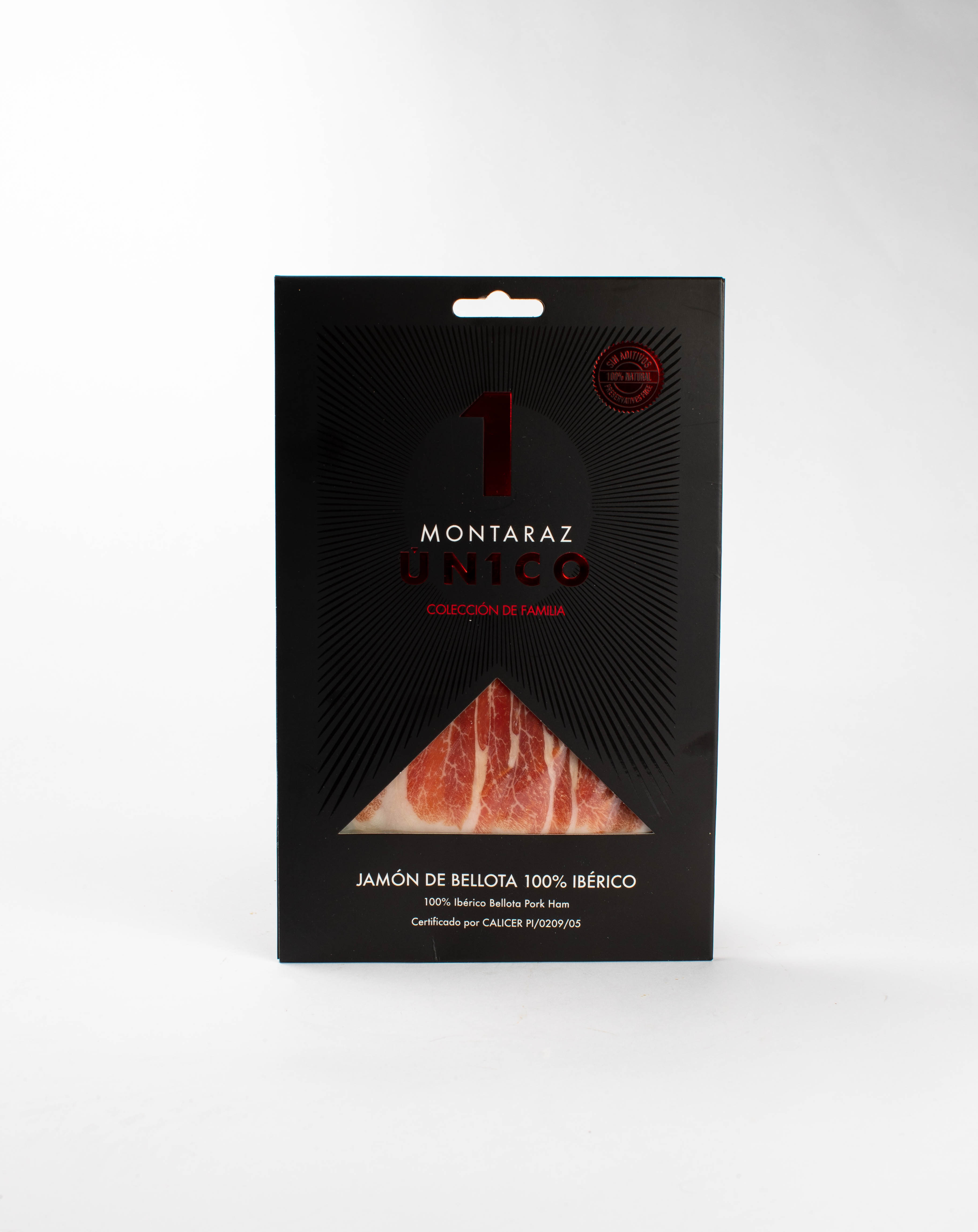 Montaraz Unico Jamon Iberico de bellota gran reserva pata negra skivad ...